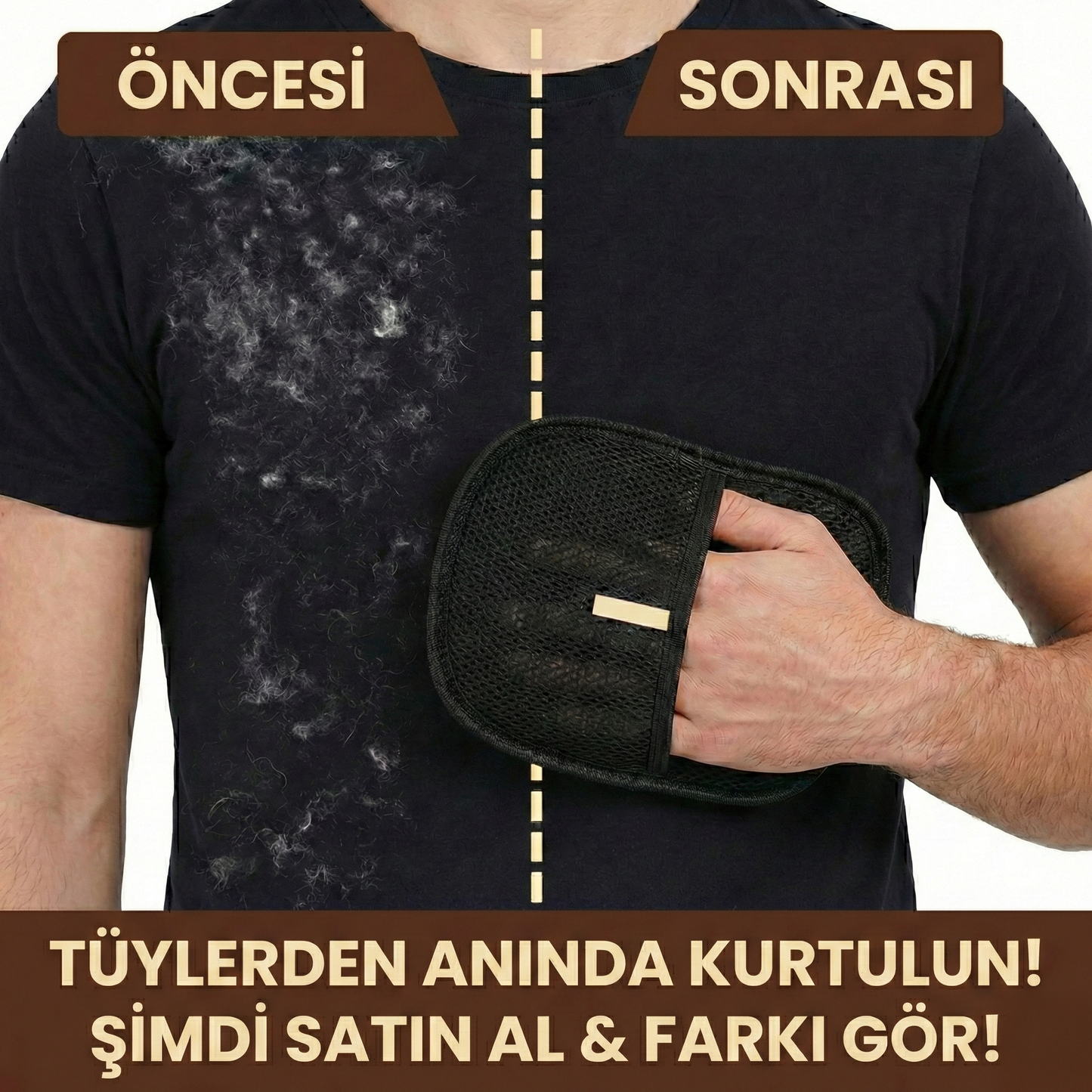 Yeni Nesil Statik Fiber Tüy Toplama Eldiveni – Patiyo